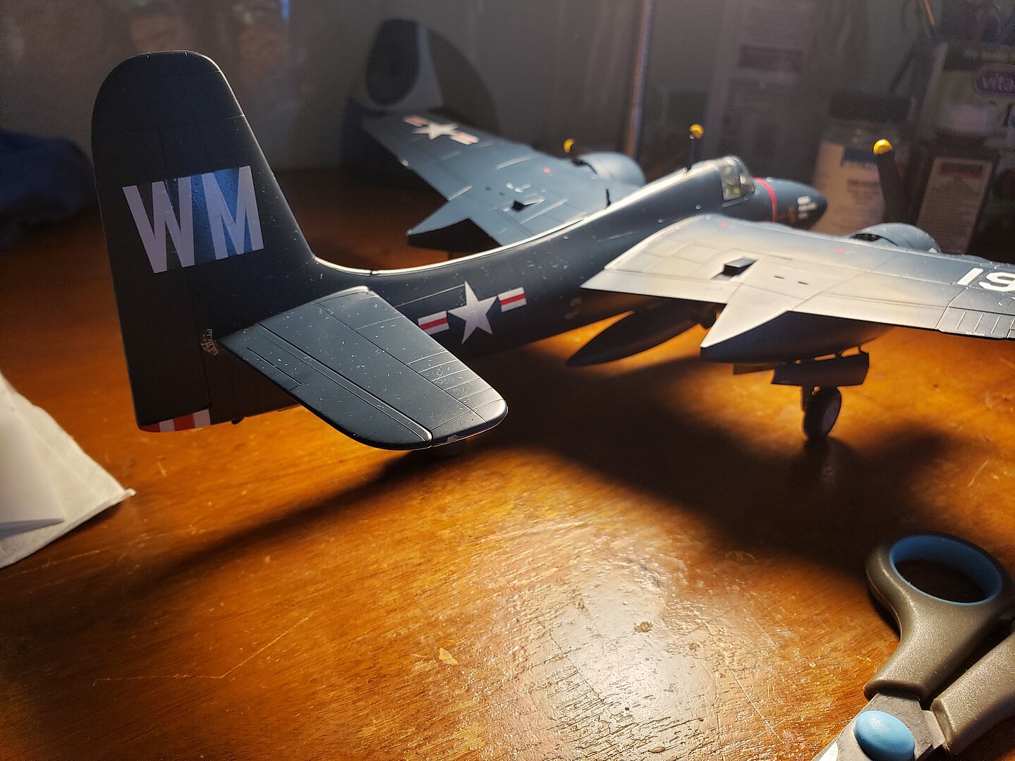 F7F-3 Tigercat -- Plastic Model Airplane Kit -- 1/48 Scale -- #2756s ...