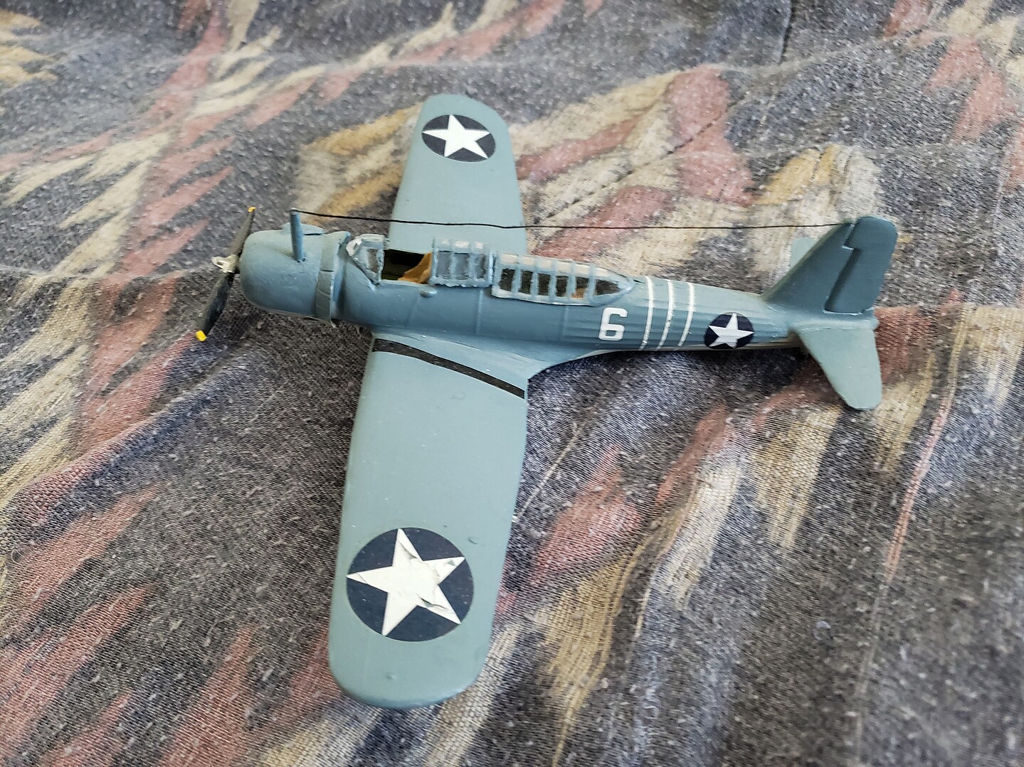 SB2U-3''BATTLE OF MIDWAY'' -- Plastic Model Airplane Kit -- 1/48 Scale ...