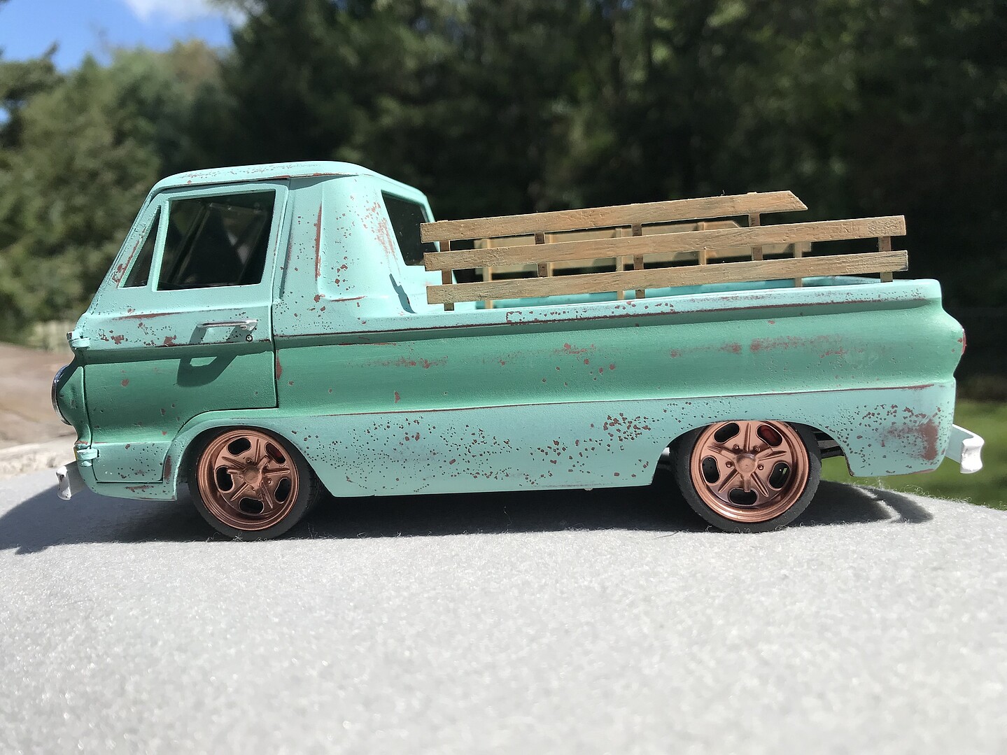 1966 Dodge A100 Pickup Truck ''Touch Tone Terror'' -- Plastic Model ...