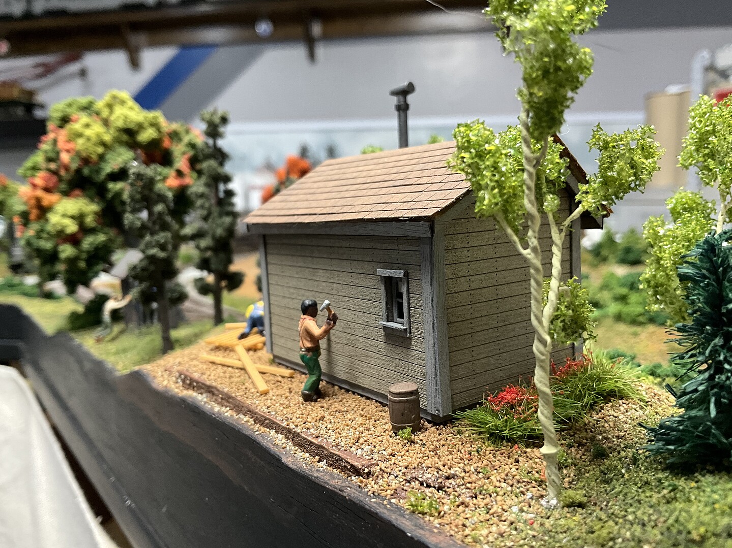 Cabin Creek Series - Clegg's Cabin -- HO Scale Model Railroad Building ...