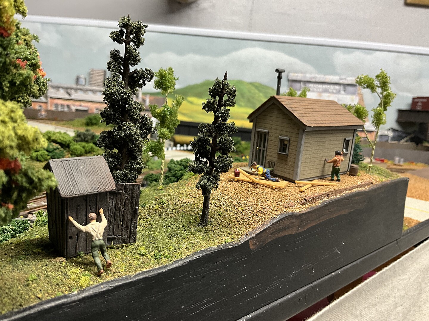 Cabin Creek Series - Clegg's Cabin -- HO Scale Model Railroad Building ...