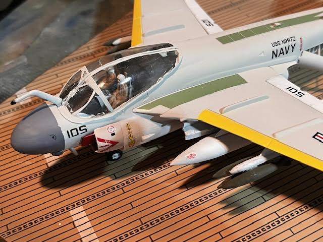 A-6E Intruder -- Plastic Model Airplane Kit -- 1/72 Scale -- #00338 ...