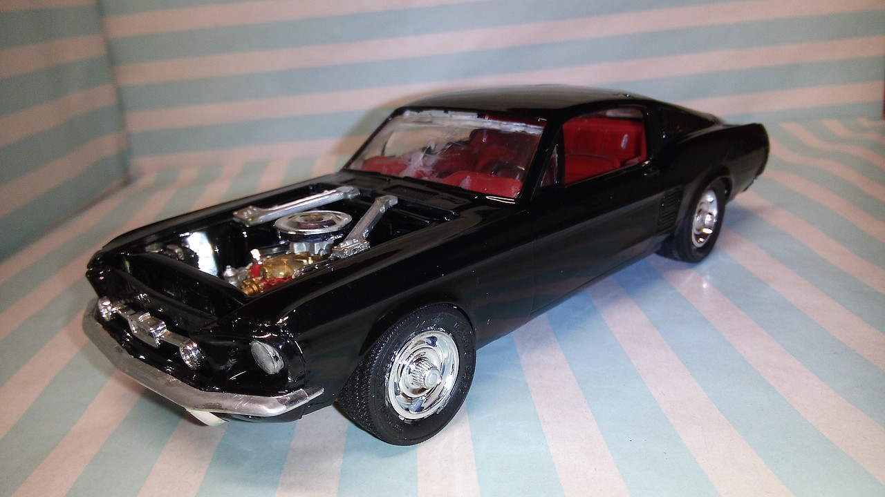 Shelby Mustang GT 350 H -- Plastic Model Car Kit -- 1/24 Scale ...