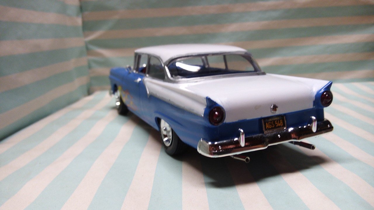 1957 Ford Custom 2'n 1 -- Plastic Model Car Kit -- 1/25 Scale ...
