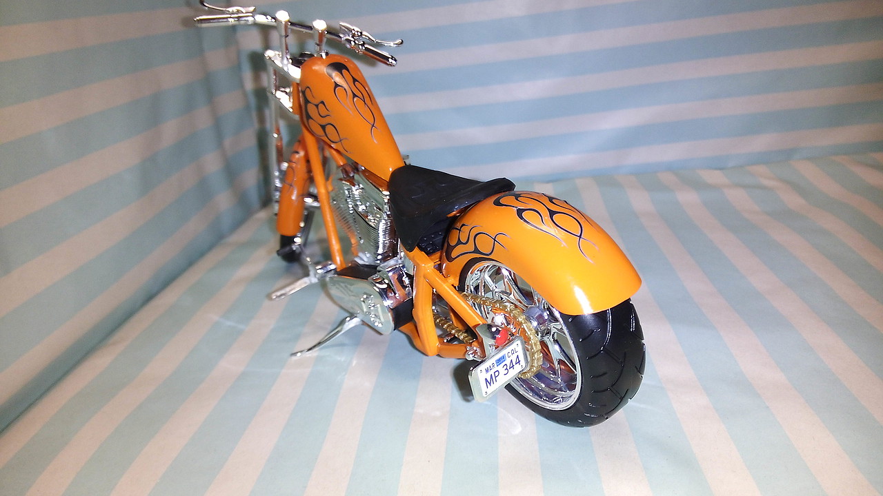 Custom Chopper Set -- 1/12 Scale Plastic Model Motorcycle Kit ...