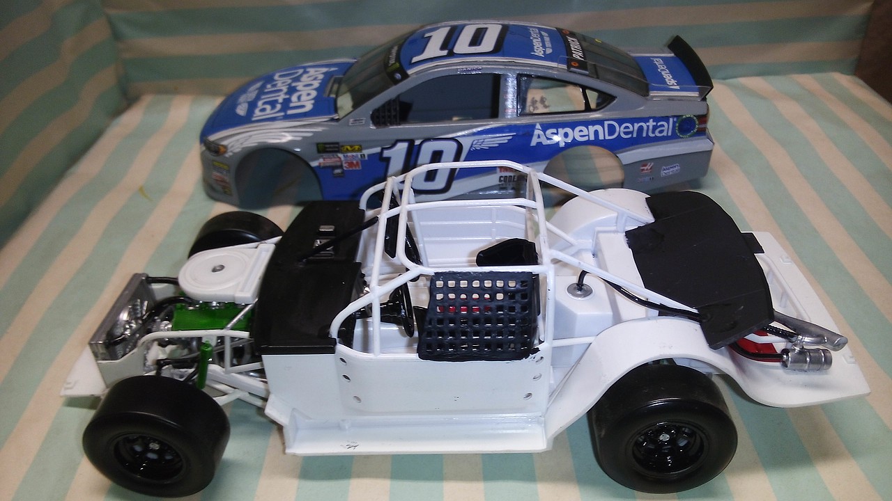 #10 Danica Patrick Aspen Dental Ford Fusion -- Plastic Model Car Kit ...