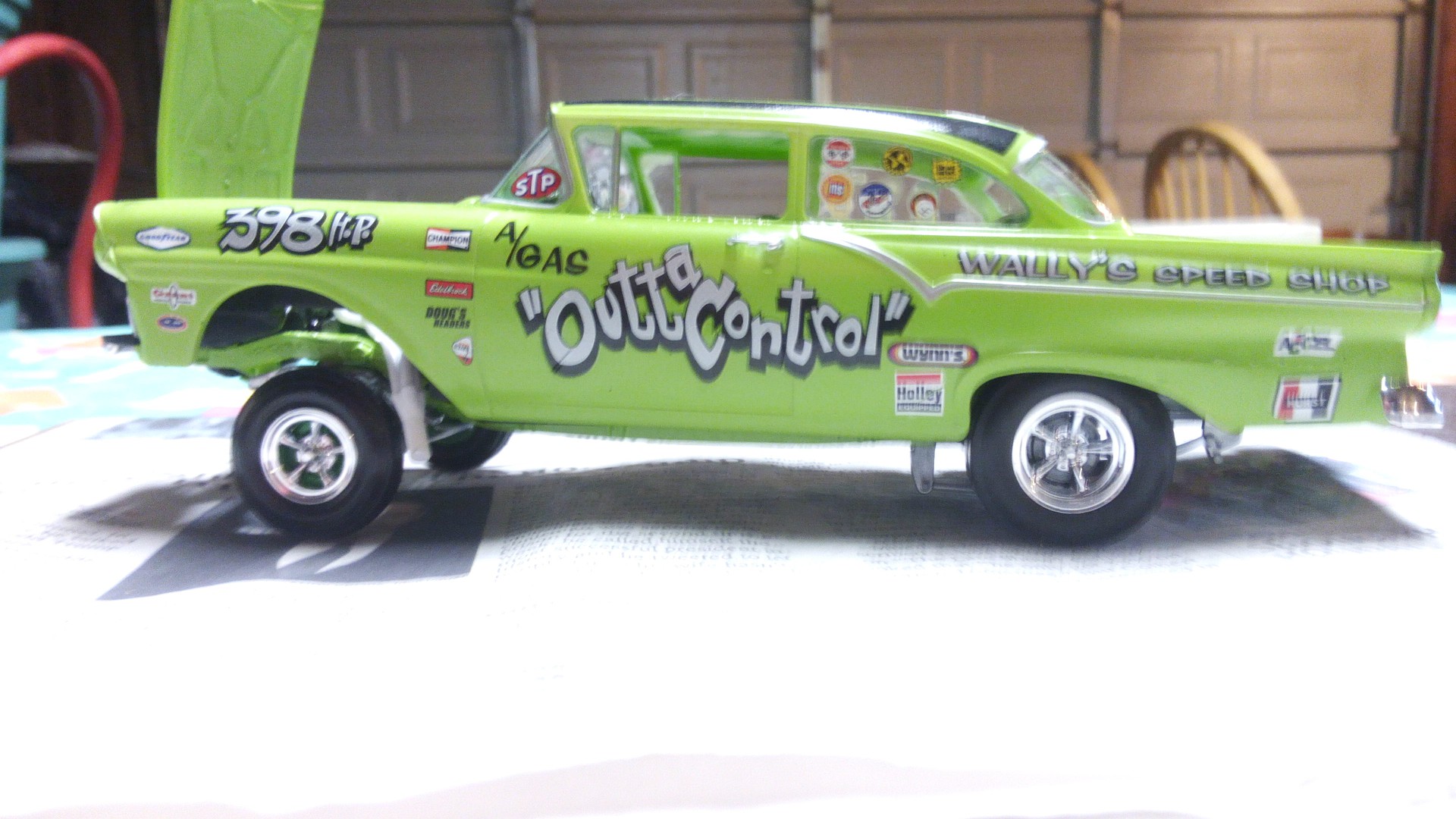 1957 Ford Gasser 2n1 -- Plastic Model Car Kit -- 1/25 Scale -- #854478 ...