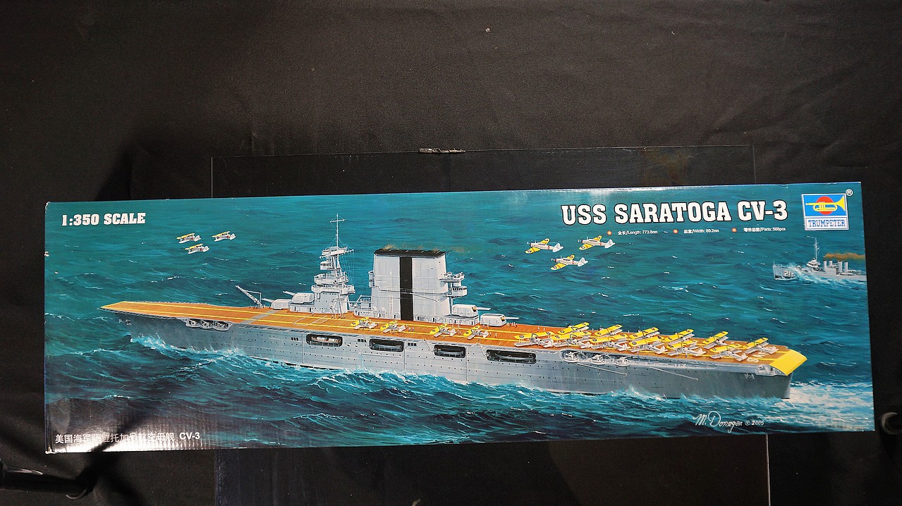 Gallery Pictures Trumpeter USS Saratoga CV3 Aircraft Carrier Plastic ...