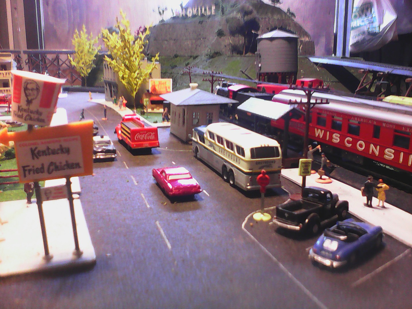 1954 GMC PD4501 Scenicruiser Bus Assembled Greyhound -- HO Scale Model ...