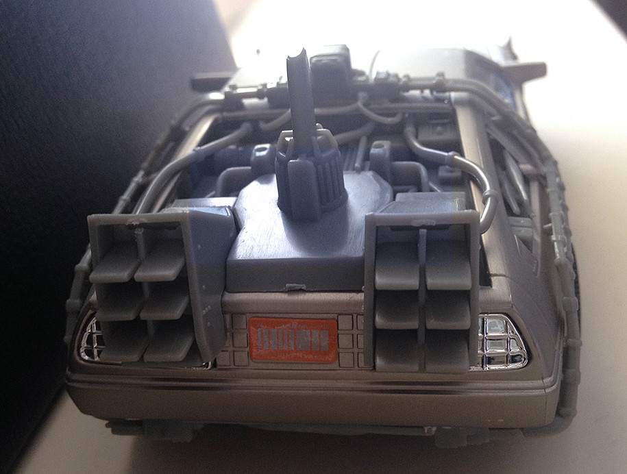 Back to the Future Time Machine -- Plastic Model Car -- 1/25 Scale -- # ...