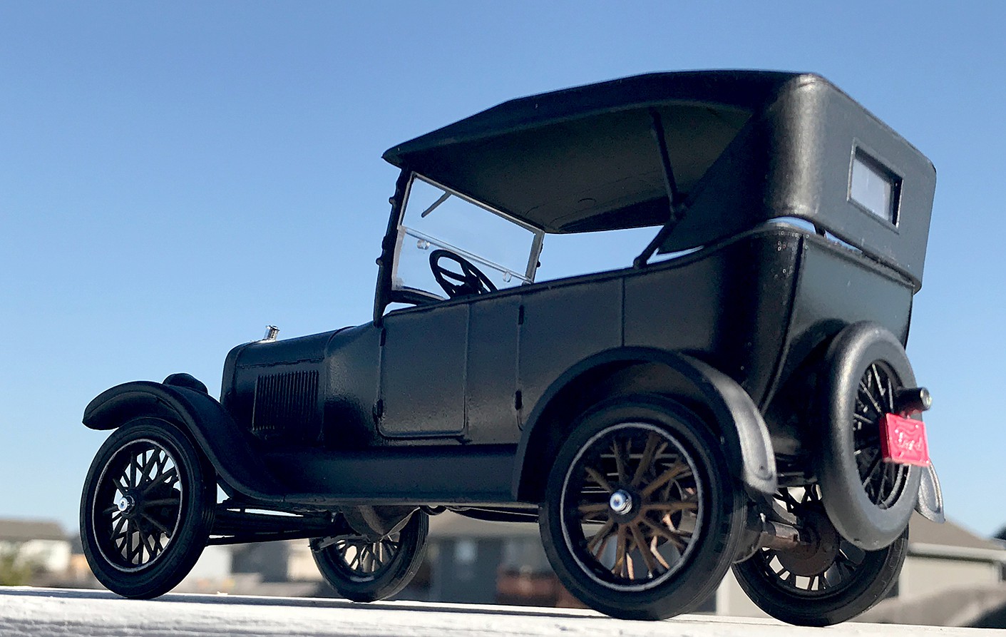 '27 Ford T Vintge Polce Car -- Plastic Model Car Vehicle Kit -- 1/25 ...