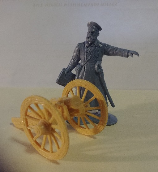 American Artillery Revolutionary War -- Plastic Model Military Diorama ...