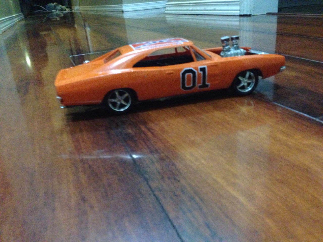 1969 General Lee Charger -- Plastic Model Car Kit -- 1/25 Scale - #706 ...