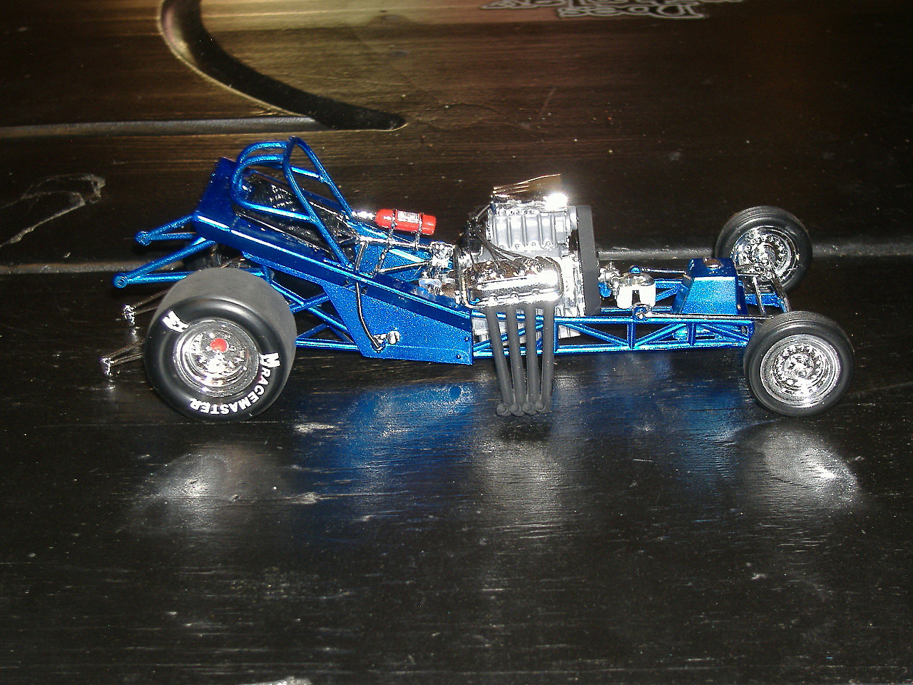 Mustang Funny Car -- Plastic Model Drag Car Kit -- 1/25 Scale -- #pc801 ...