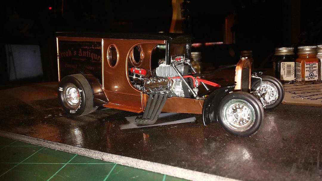 Coca Cola 1923 Ford Model T Delivery -- Plastic Model Car Kit -- 1/25 ...