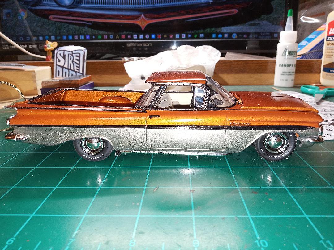1959 Chevy El Camino Original Art Series -- Plastic Model Car Kit -- 1/ ...