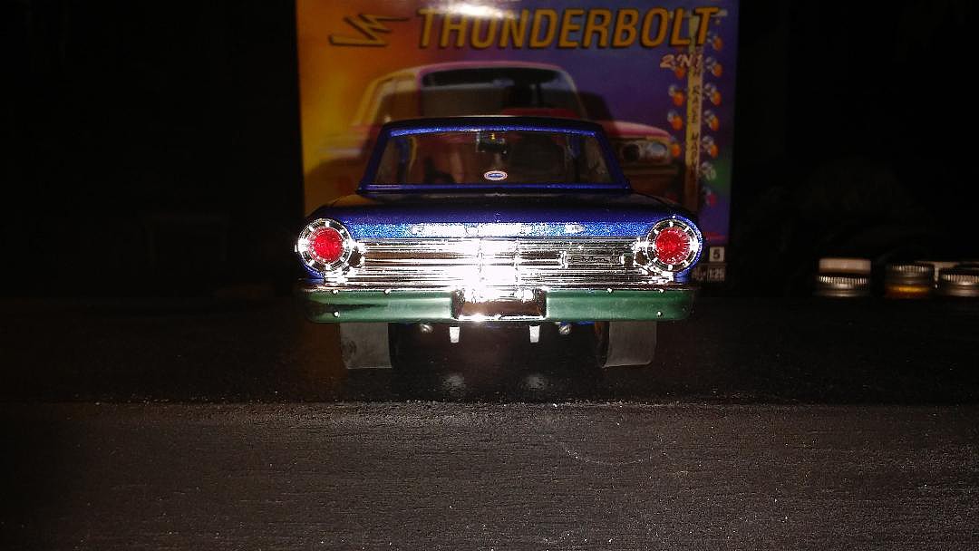 1964 Ford Fairlane Thunderbolt -- Plastic Model Car Kit -- 1/25 Scale ...