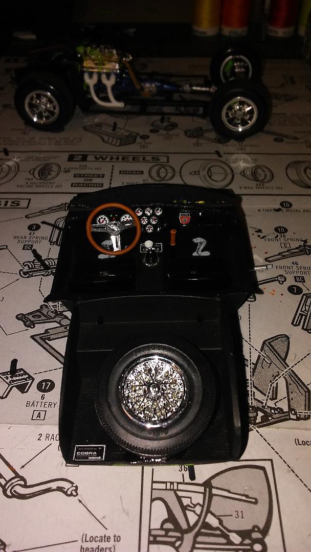 Cobra Racing Team Shelby Cobra/'53 Ford -- Plastic Model Car Kit -- 1/ ...