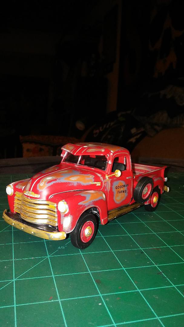 Gallery Pictures AMT 1950 Chevy Pick-Up Plastic Model Truck Kit 1/25 ...