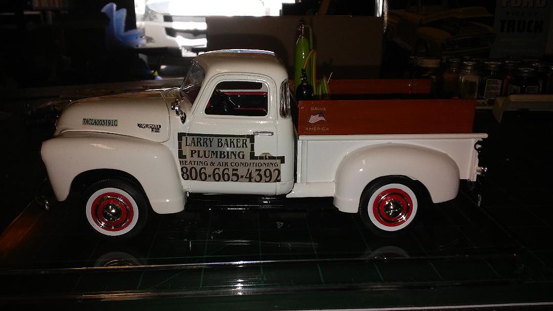 1950 Chevy Pick-Up -- Plastic Model Truck Kit -- 1/25 Scale -- #1076-12 ...