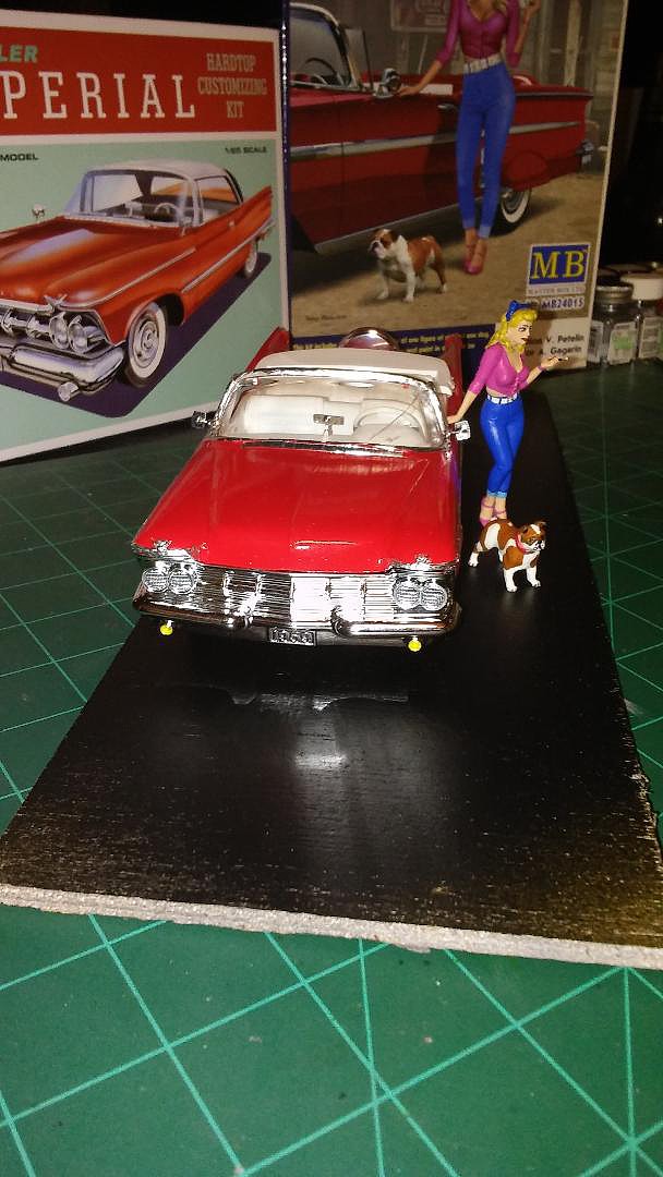 1959 Chrysler Imperial -- Plastic Model Car Kit -- 1/25 Scale -- #1136 ...