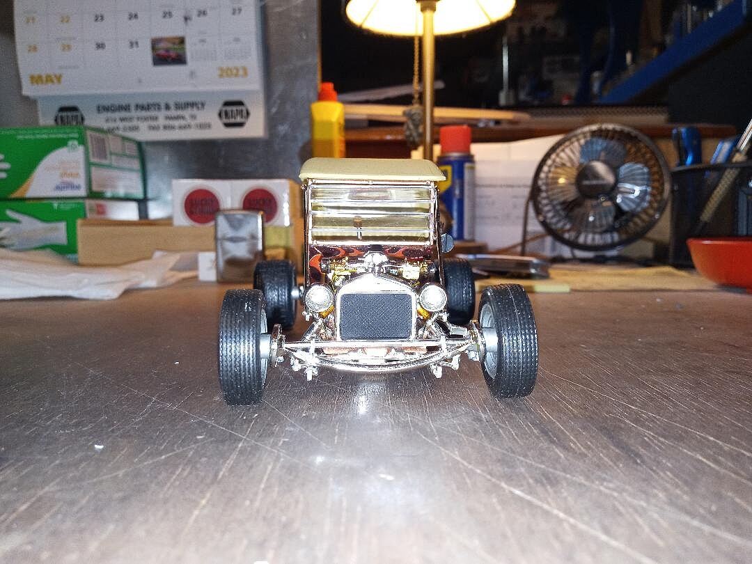 1925 Ford T Chopped -- Plastic Model Car Kit -- 1/25 Scale -- #1167 ...