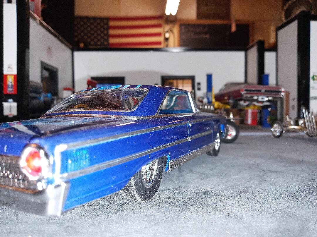 1963 Ford Galaxie -- Plastic Model Car Kit -- 1/25 Scale -- #1186 ...
