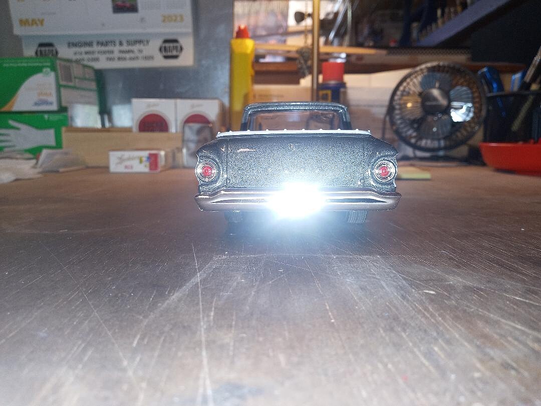 '60 Ford Ranchero with Coke Chest -- Plastic Model Car Vehicle Kit -- 1 ...