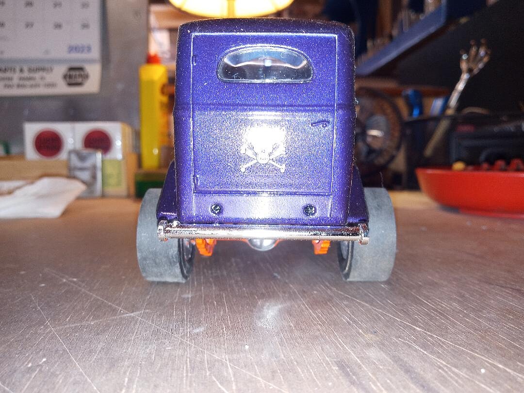 1933 Willys Panel Paddy Wagon (Monopoly) -- Plastic Model Car Vehicle ...