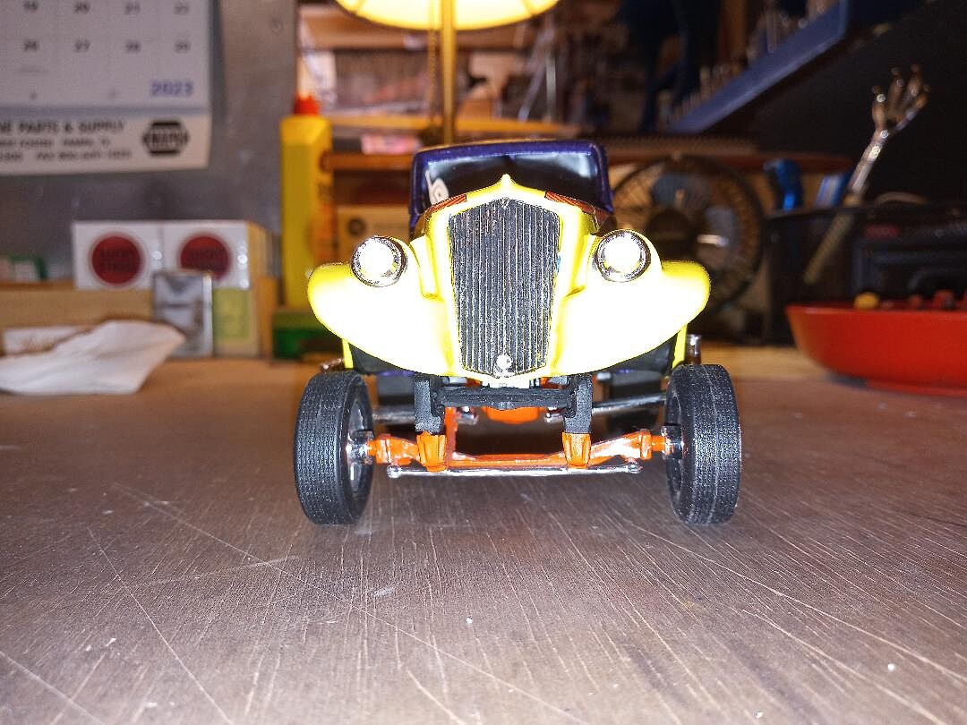 1933 Willys Panel Paddy Wagon (Monopoly) -- Plastic Model Car Vehicle ...