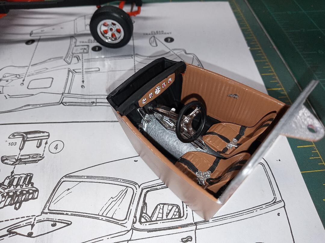 1933 Willys Panel Paddy Wagon (Monopoly) -- Plastic Model Car Vehicle ...