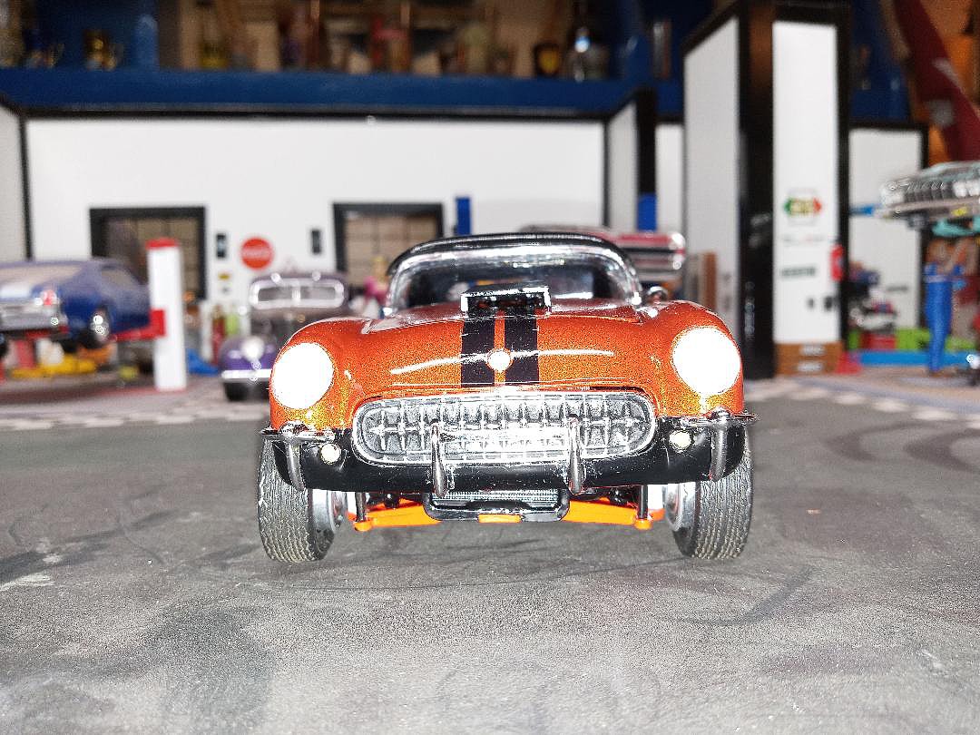 1953 Chevy Corvette USPS Stamps Series -- Plastic Model Car Vehicle Kit ...