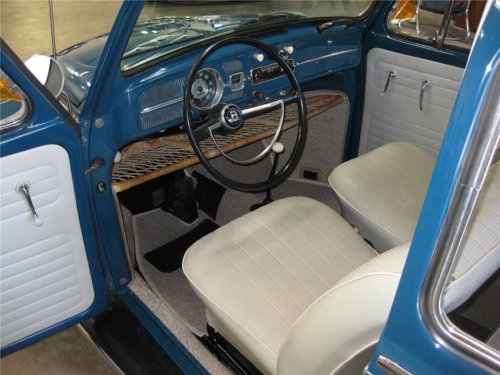 1966 Volkswagen Beetle VW BUG -- Plastic Model Car Kit -- 1/24 Scale ...