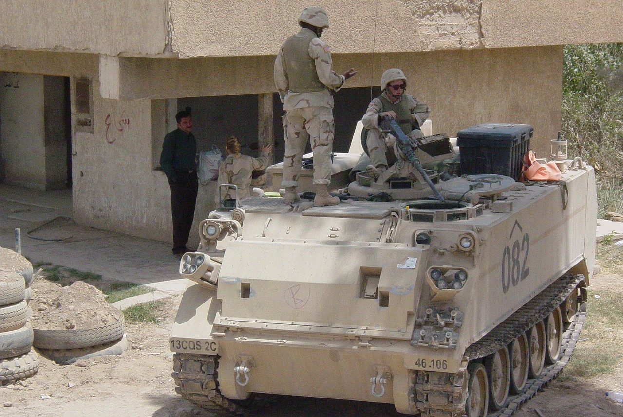 M113A2 APC Desert Storm Support -- Plastic Model Military Vehicle Kit ...