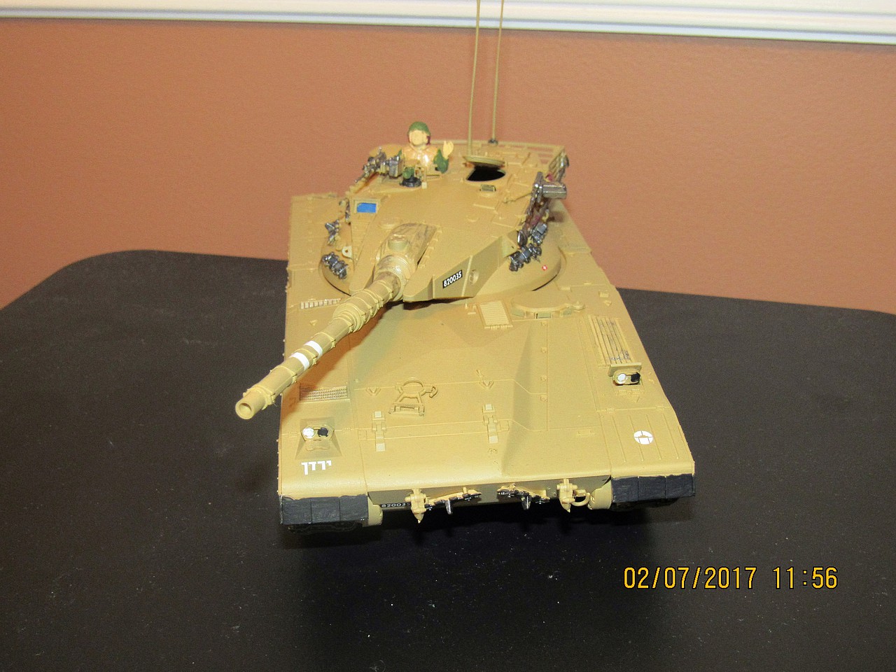 Israeli Merkava Main Battle Tank -- Plastic Model Military Vehicle Kit ...