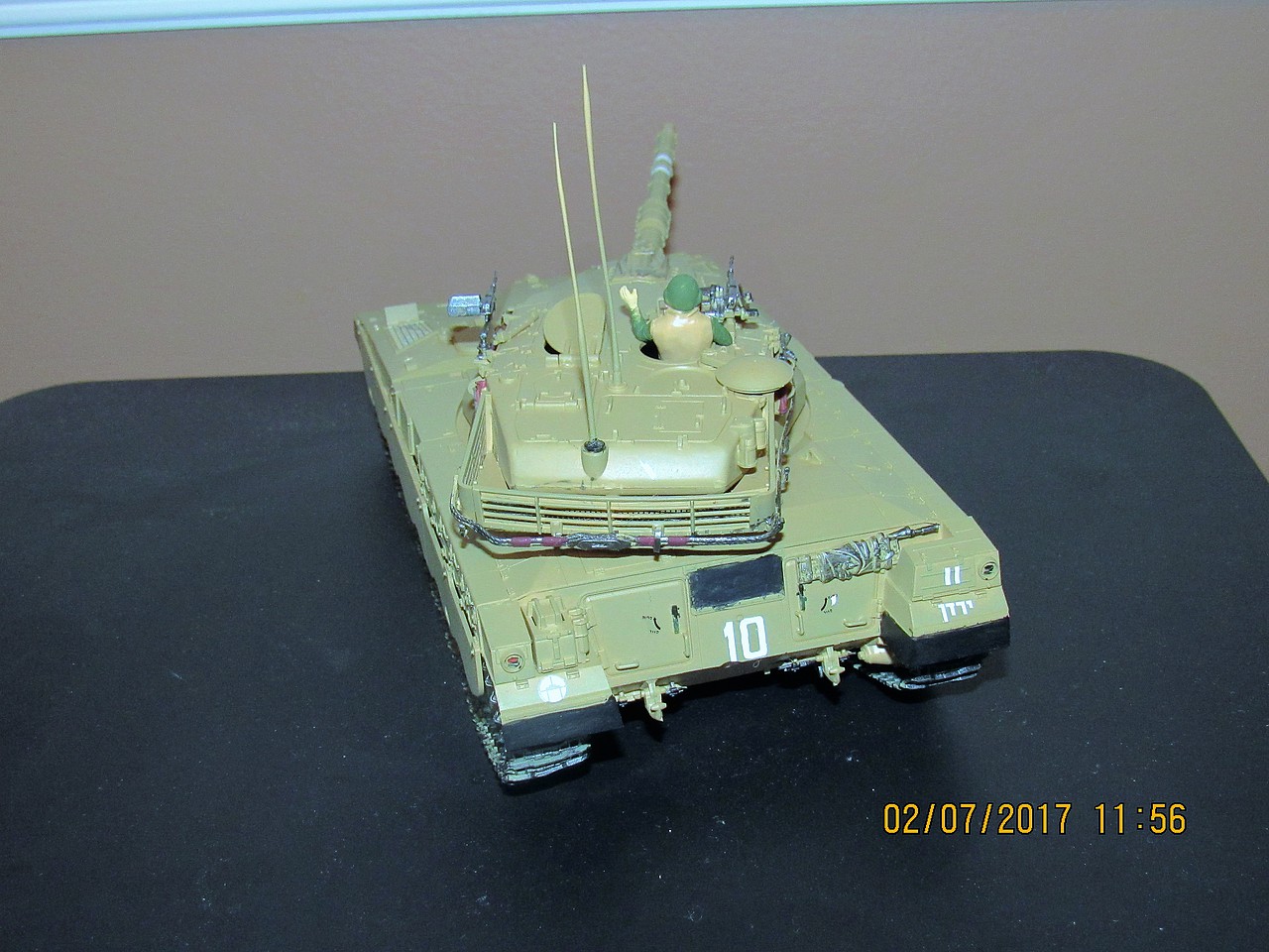 Israeli Merkava Main Battle Tank -- Plastic Model Military Vehicle Kit ...