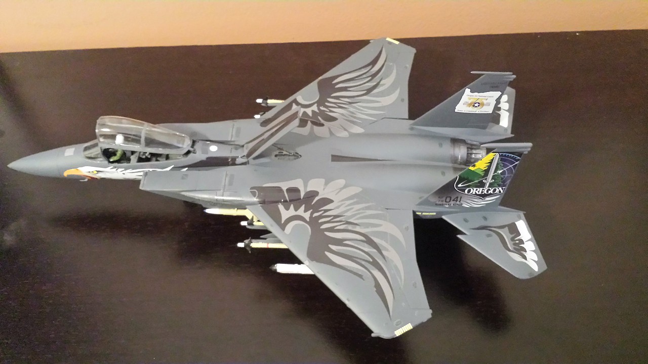 F-15C Eagle -- Plastic Model Airplane Kit -- 1/48 Scale -- #855870 ...
