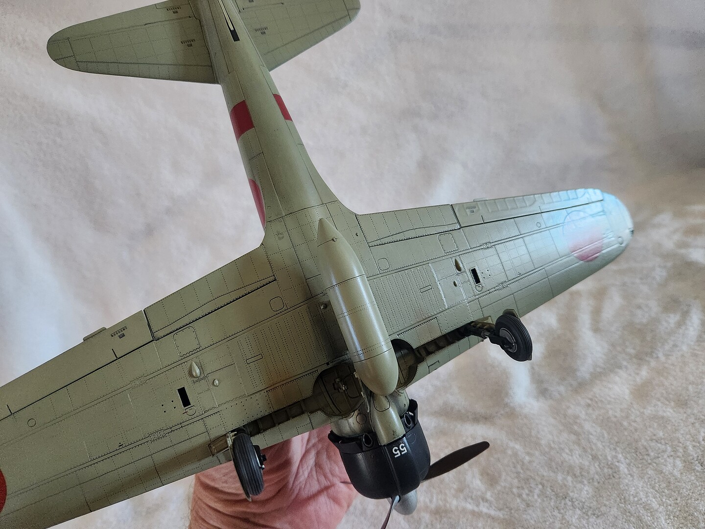 Mitsubishi A6M2b Zero Fighter Aircraft -- Plastic Model Airplane Kit ...