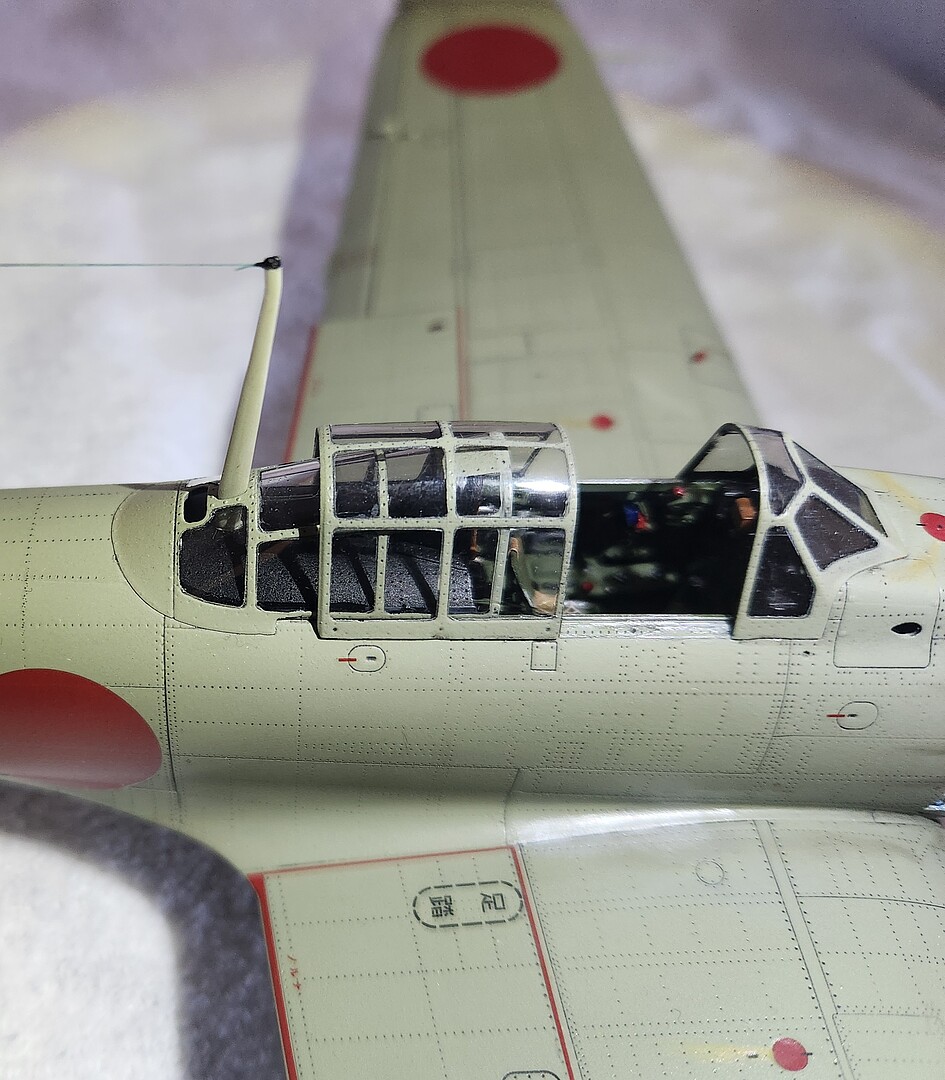 Mitsubishi A6M2b Zero Fighter Aircraft -- Plastic Model Airplane Kit ...