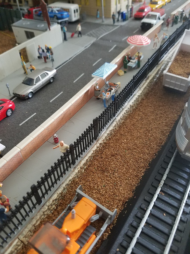 HO Brick Type Platform Wall Edges (5) -- Model Railroad Building ...