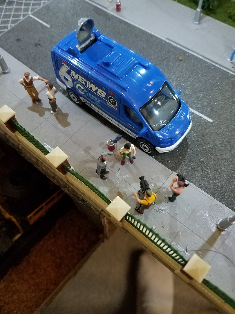 Camera Crew w/ Accessories -- HO Scale Model Railroad Figure -- #15573 ...