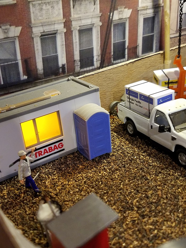 Portable Toilet - Assembled - pkg(2) -- HO Scale Model Railroad ...