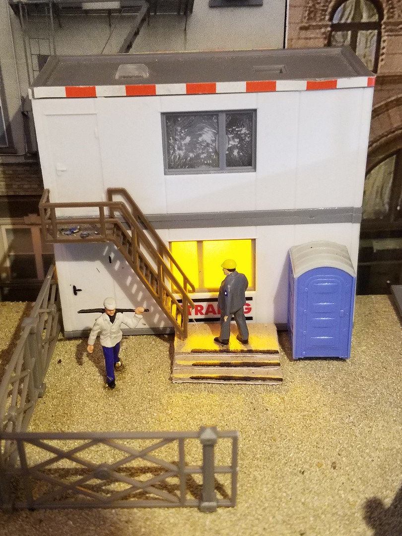 Portable Toilet - Assembled - pkg(2) -- HO Scale Model Railroad ...