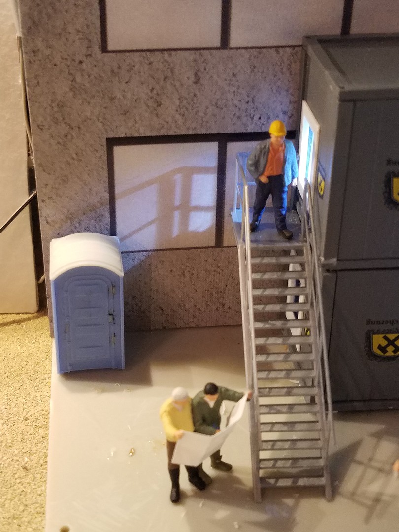 Portable Toilet - Assembled - pkg(2) -- HO Scale Model Railroad ...