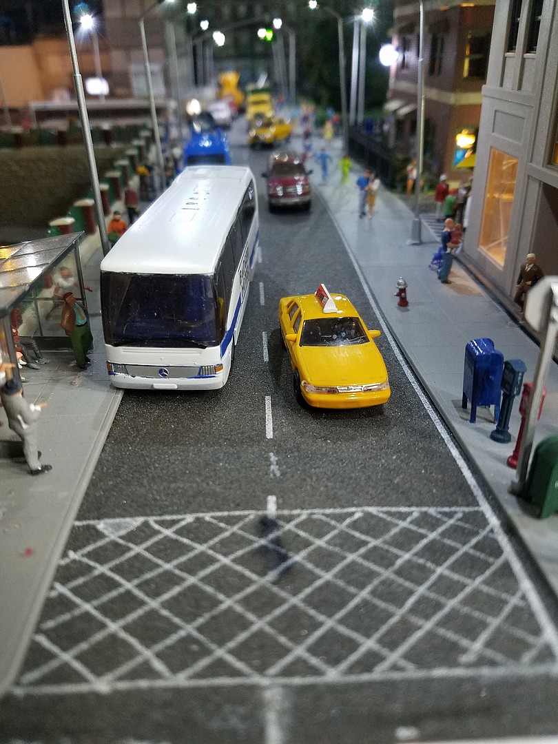 Flexible Self Adhesive Paved Highway -- HO Scale Model Railroad Road ...