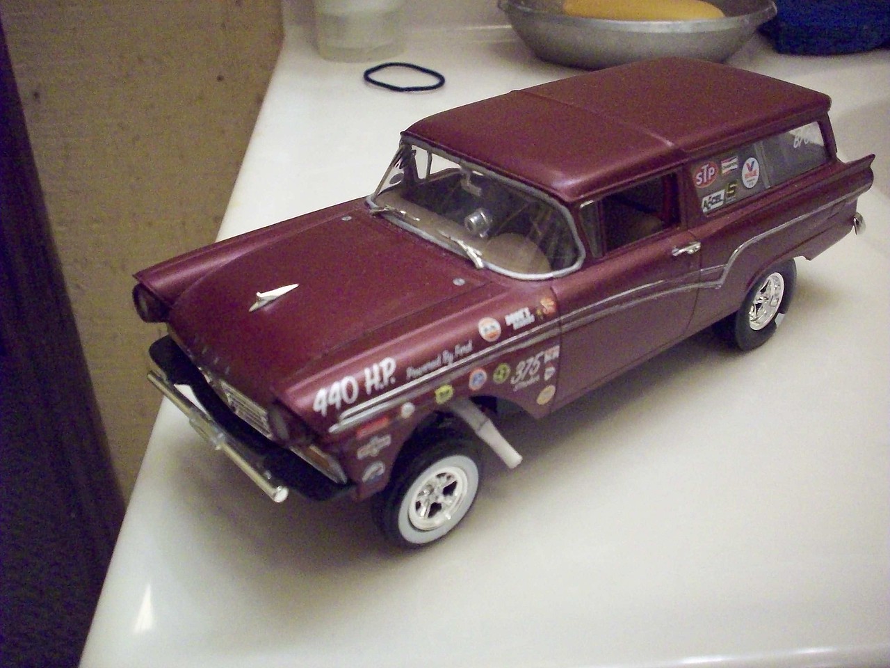 1957 Ford Gasser -- Plastic Model Car Kit -- 1/25 Scale -- #854396 ...