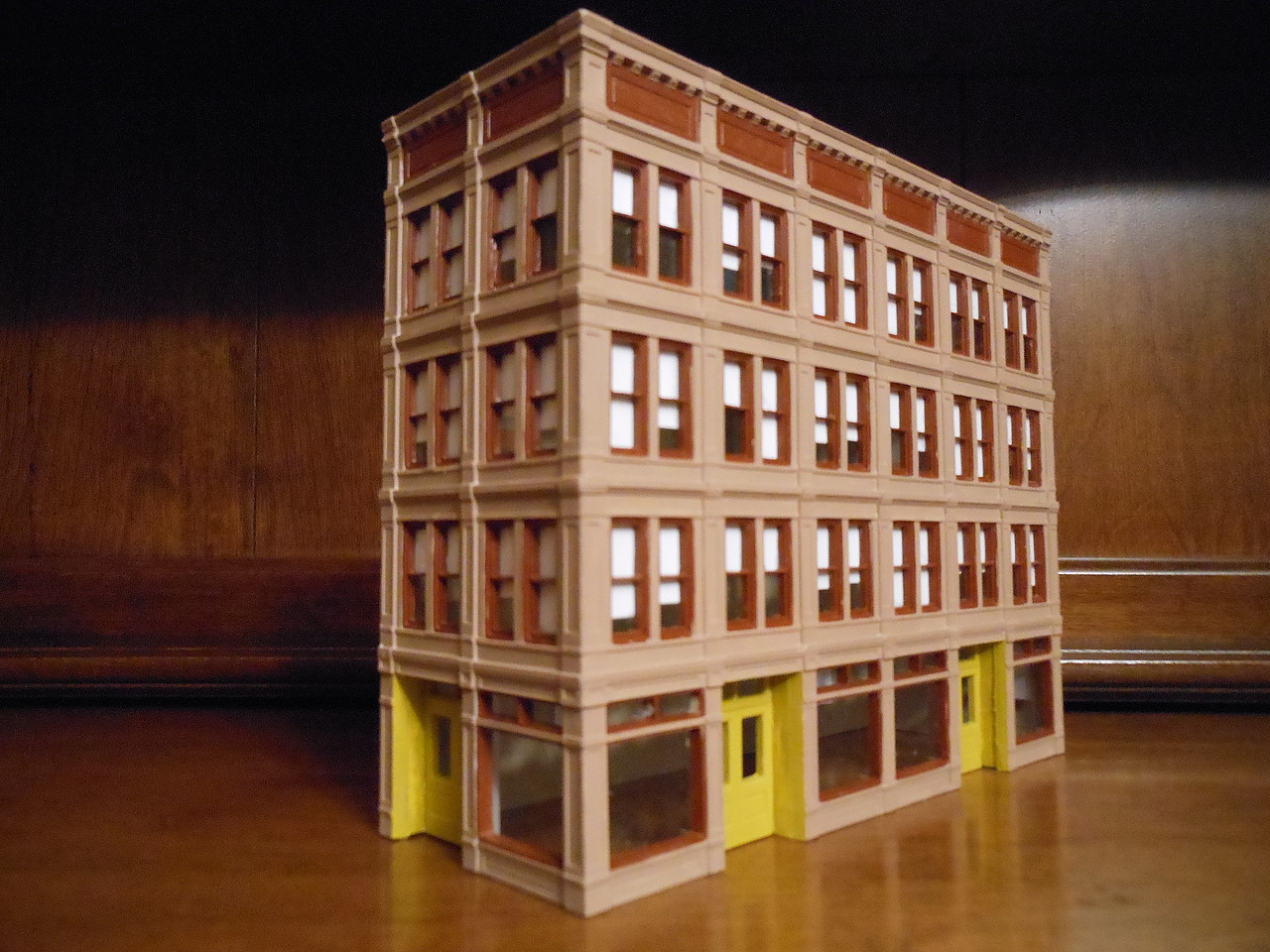 M.T. Arms Hotel Kit -- HO Scale Model Railroad Building -- #woo11900 ...
