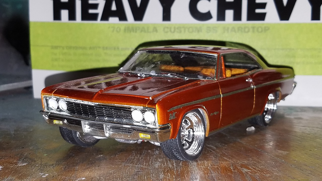 1965 Chevy Impala -- Plastic Model Car Kit -- 1/25 Scale -- #85-4190 ...