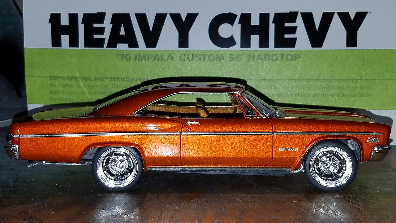 1965 Chevy Impala -- Plastic Model Car Kit -- 1/25 Scale -- #85-4190 ...