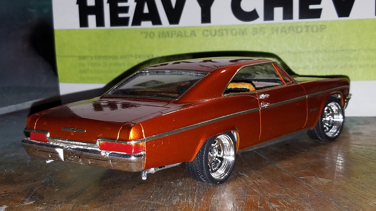 1965 Chevy Impala -- Plastic Model Car Kit -- 1/25 Scale -- #85-4190 ...